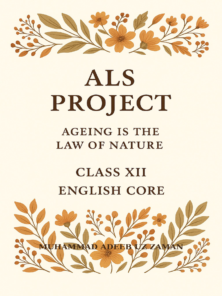 ALS Cover With Name | PDF