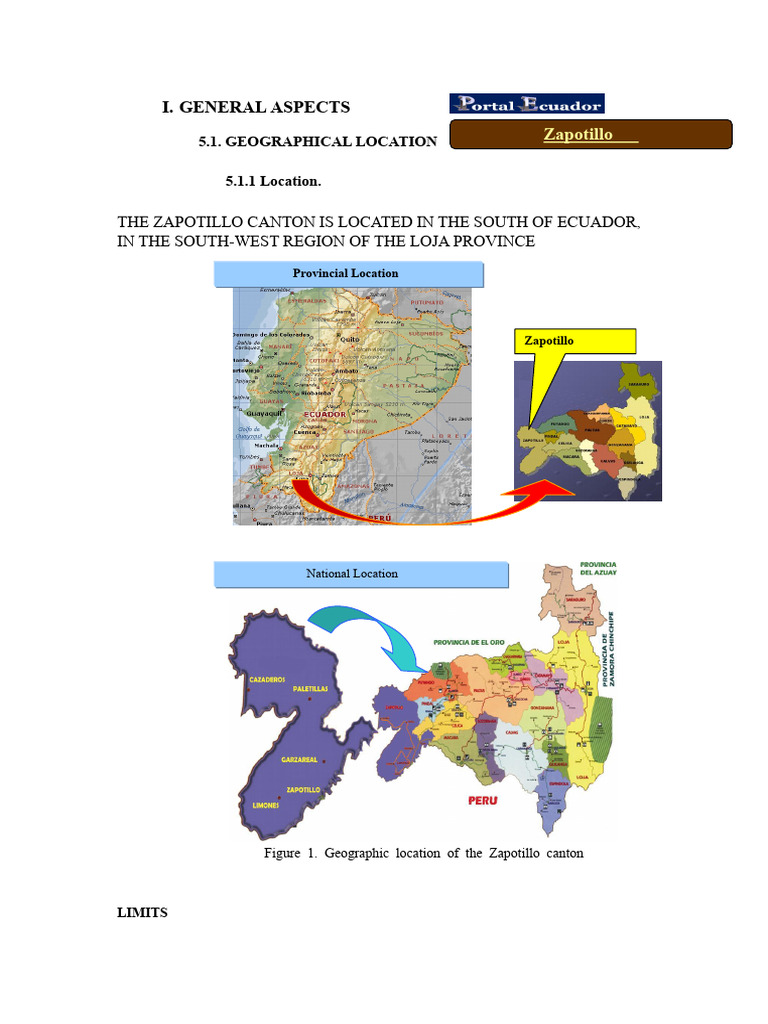 General Aspects of Zapotillo | PDF | Soil | River