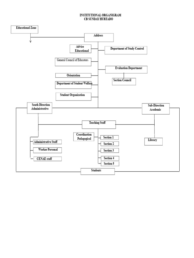Organizational Chart and Situational Room | PDF