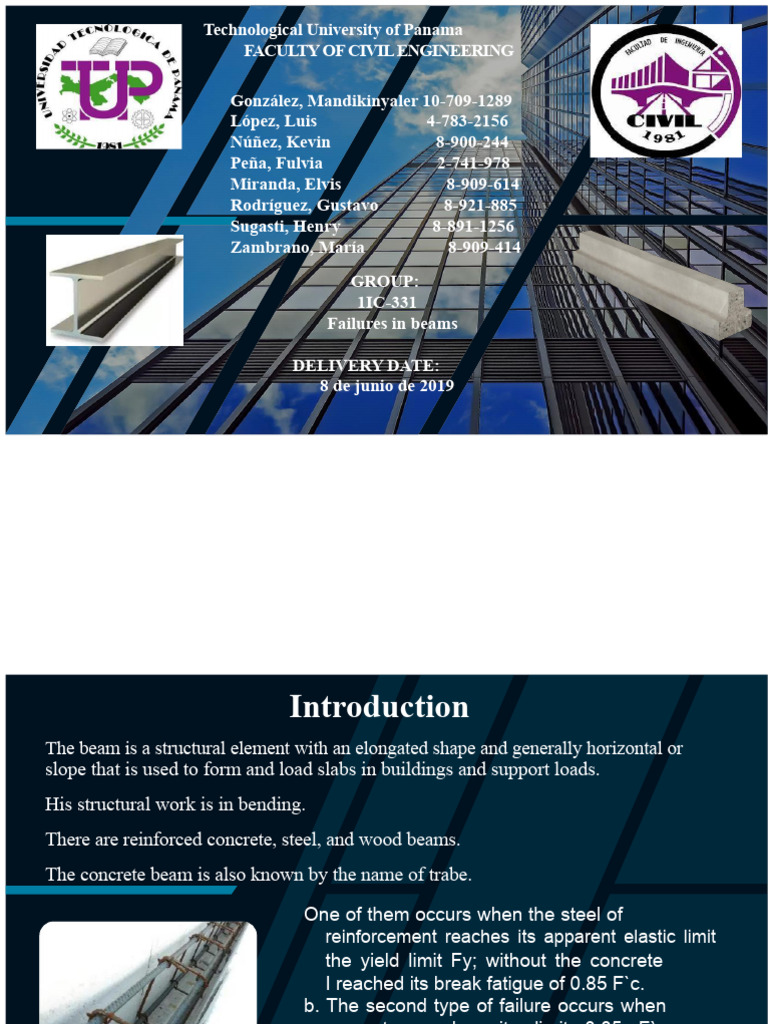 Types of Beam Failure Explained | PDF | Beam (Structure) | Bending