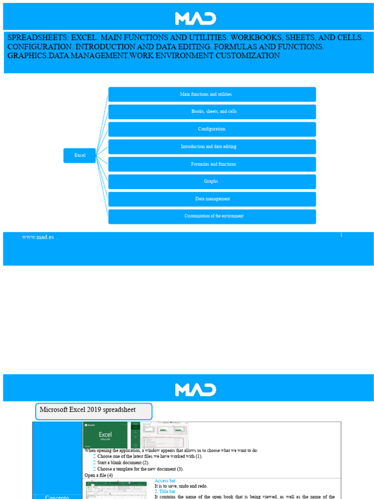 Excel Spreadsheets 2019 | PDF | Microsoft Excel | Spreadsheet