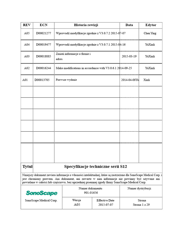 901-01656-A05 Specyfikacje Techniczne Serii S12.pdf | PDF
