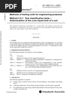 As 1289.3.1.1-2009 Methods of Testing Soils For Engineering Purposes ...