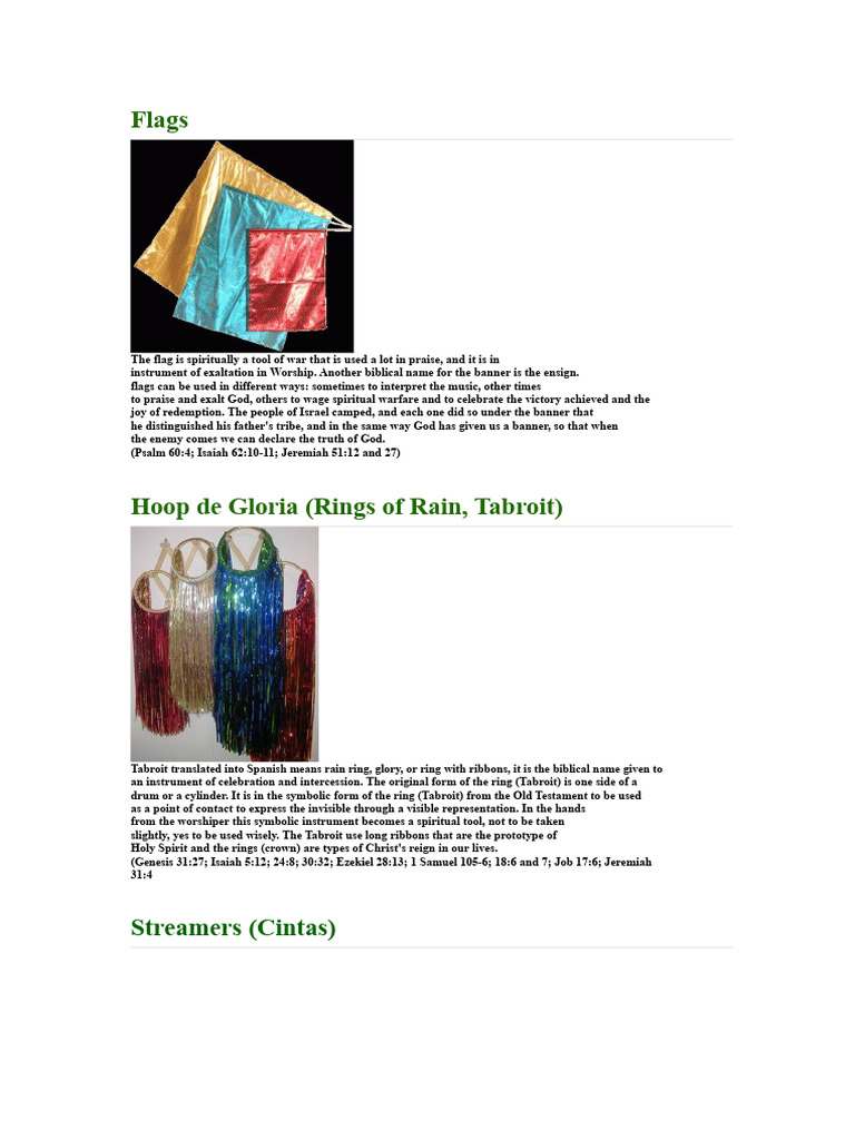 Dance Instruments | PDF | God In Christianity | Anointing