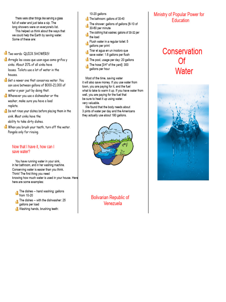 The Water and Me | PDF | River | Water