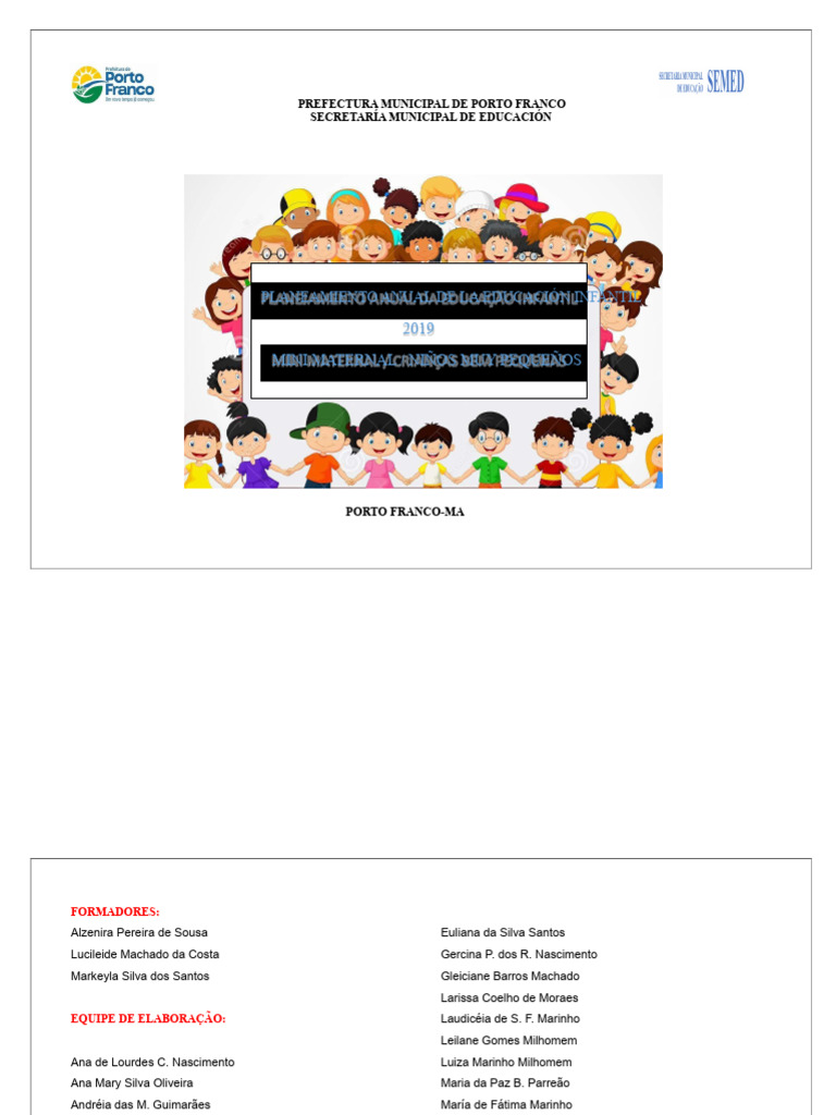 Plan Anual Mini Maternal 2021 | PDF | Educación de la primera infancia ...