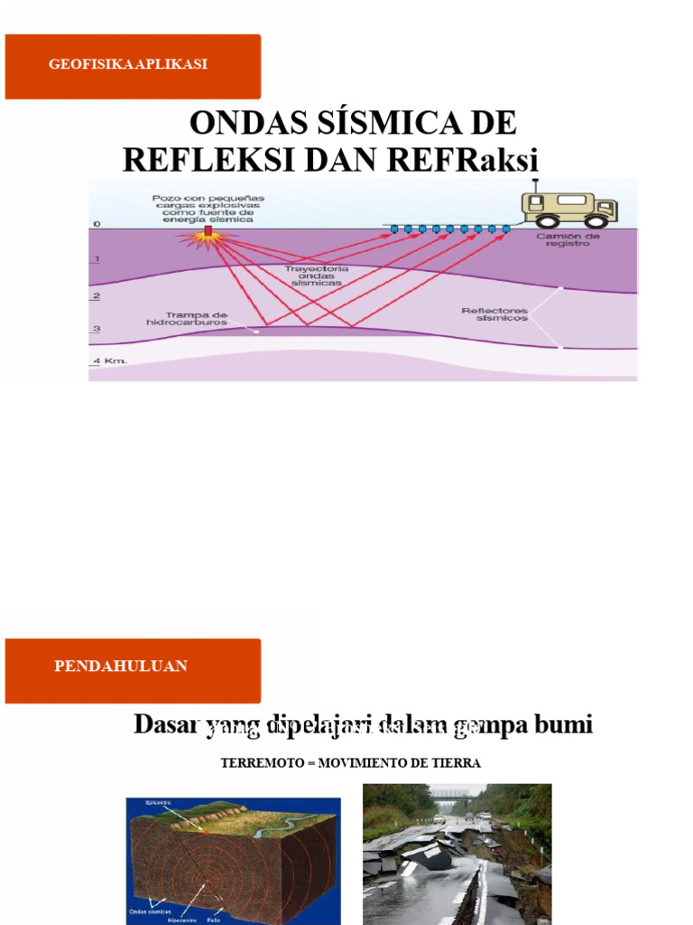 Seismik Refleksi Dan Refraksi | PDF