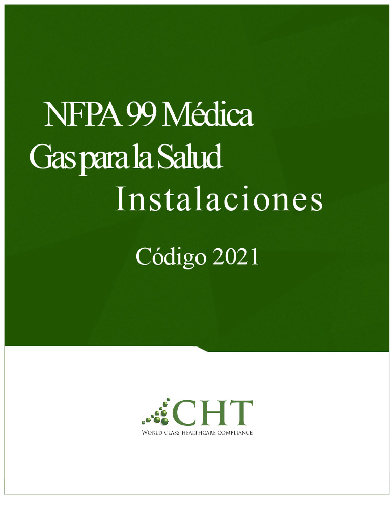 Cambios Clave en NFPA 99 2021 para Gases Médicos | PDF