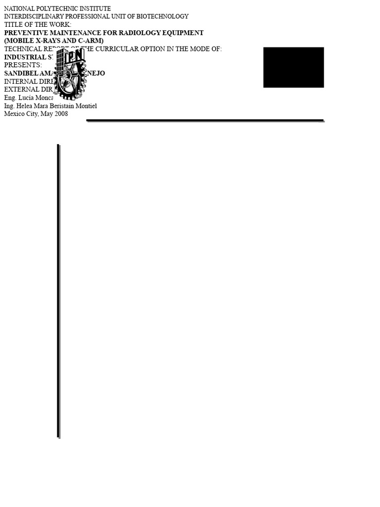 X-Ray Maintenance | PDF | X Ray