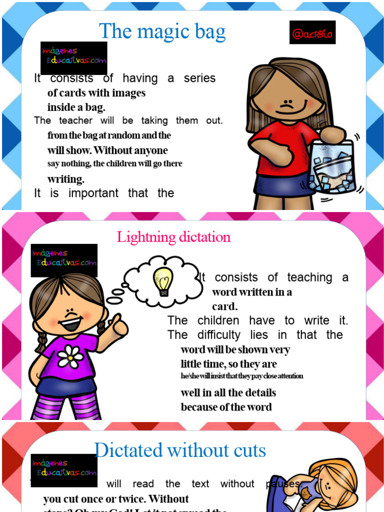Use Dictation in A Fun Way | PDF
