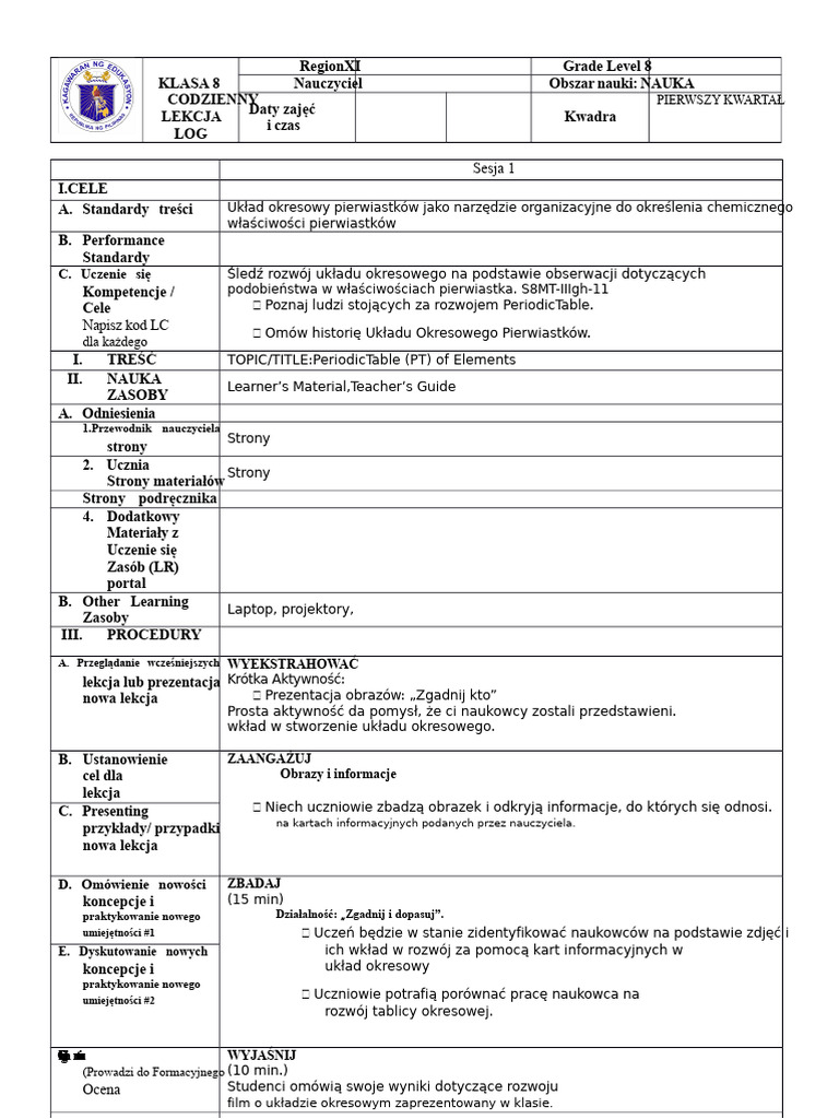 Tabela Mendelejewa DLL | PDF