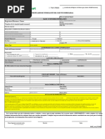 Solicitud Emisor Electrónico FI-GDF-016 | PDF