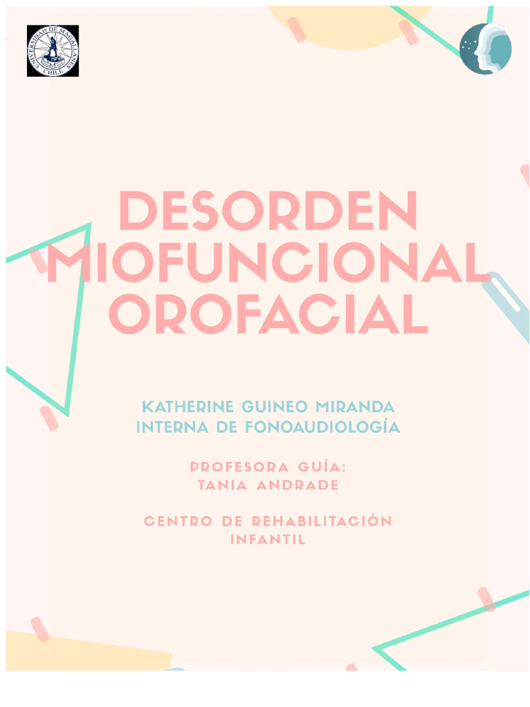 Orofacial Myofunctional Disorder | PDF