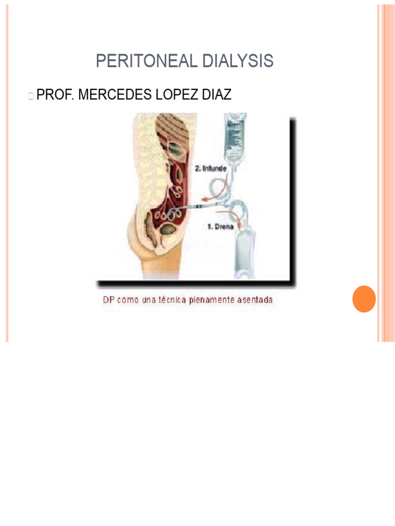 Peritoneal Dialysis | PDF | Hemodialysis | Peritoneum