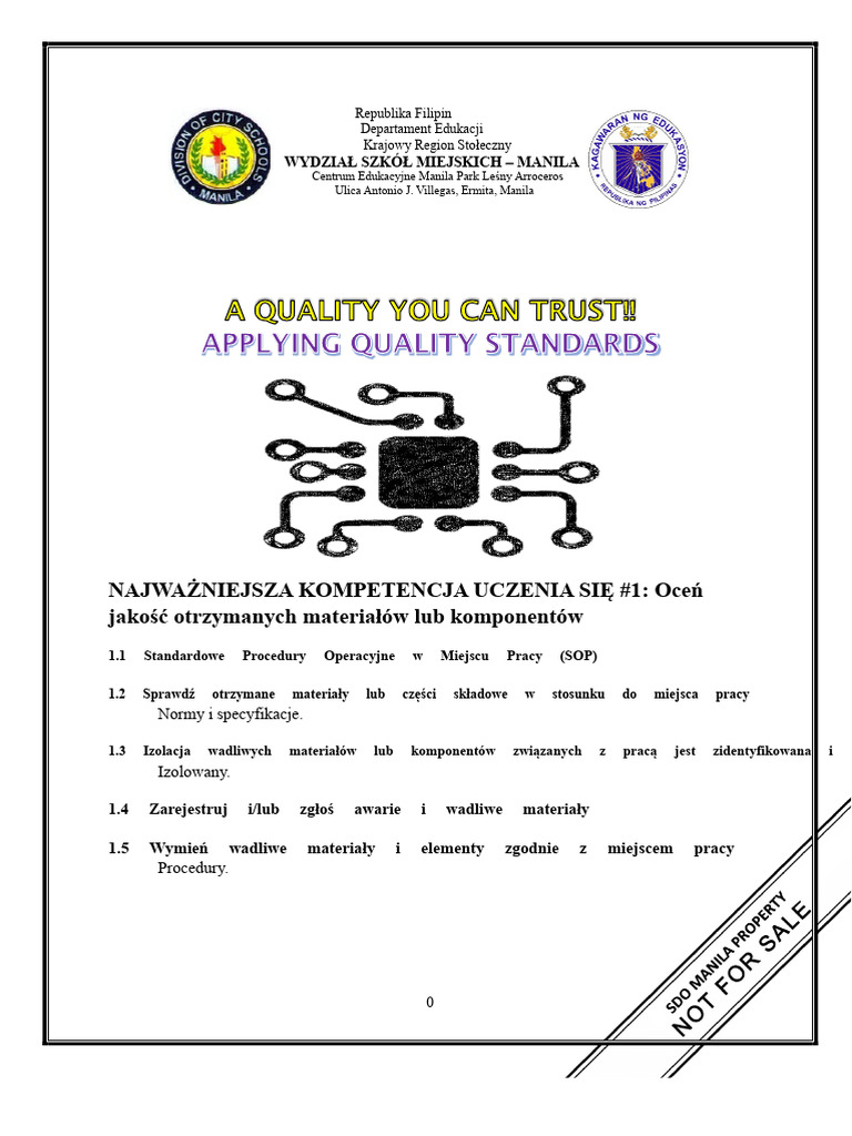 EPAS 9 - Q1 - W1 - Mod1 | PDF