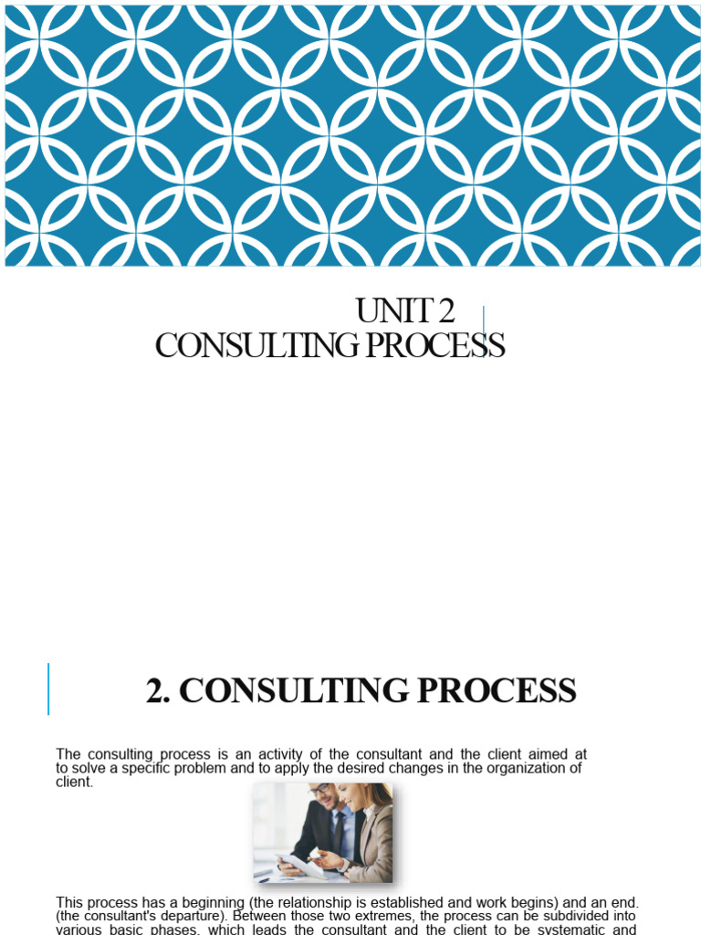 Stages of the Consulting Process | PDF | Analysis | Medical Diagnosis