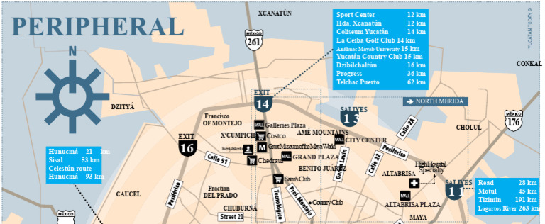 Map of The City of Merida, Yucatan | PDF | Mesoamerica | Maya Peoples