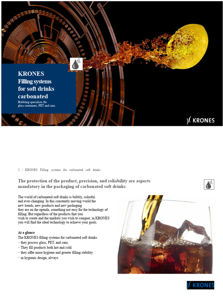 Krones Modulfill Vfs Filling Systems For Soft Drinks | PDF | Valve ...