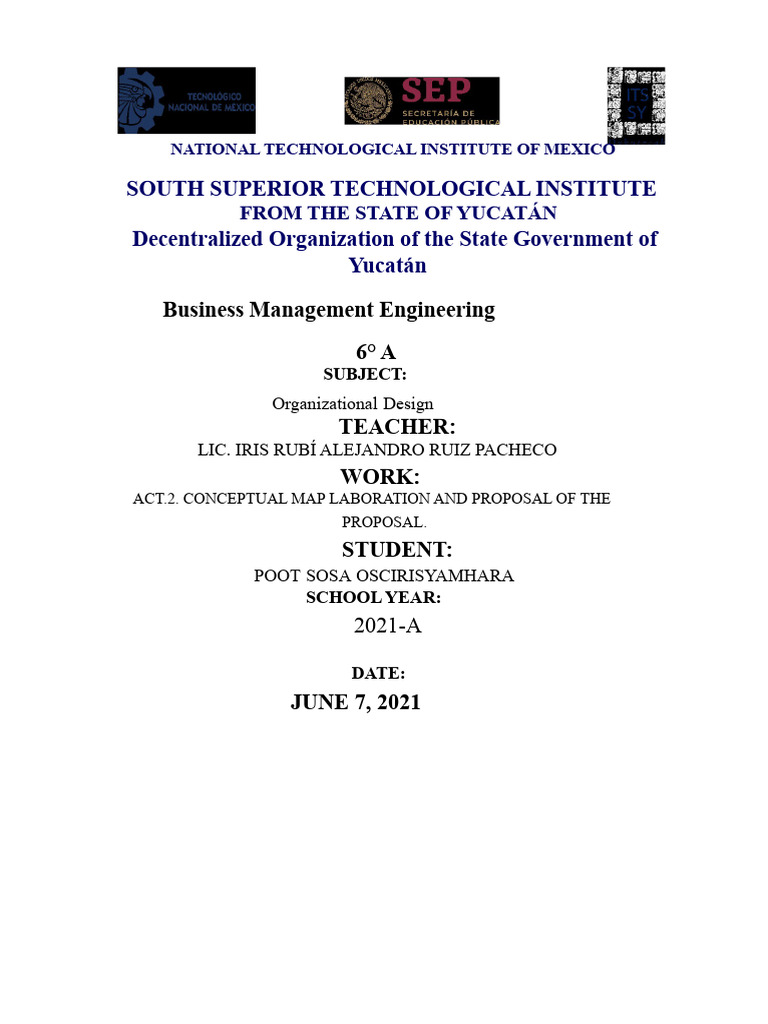 Act.2.Conceptual Map Development and Formulation of The Proposal. Ojeda ...