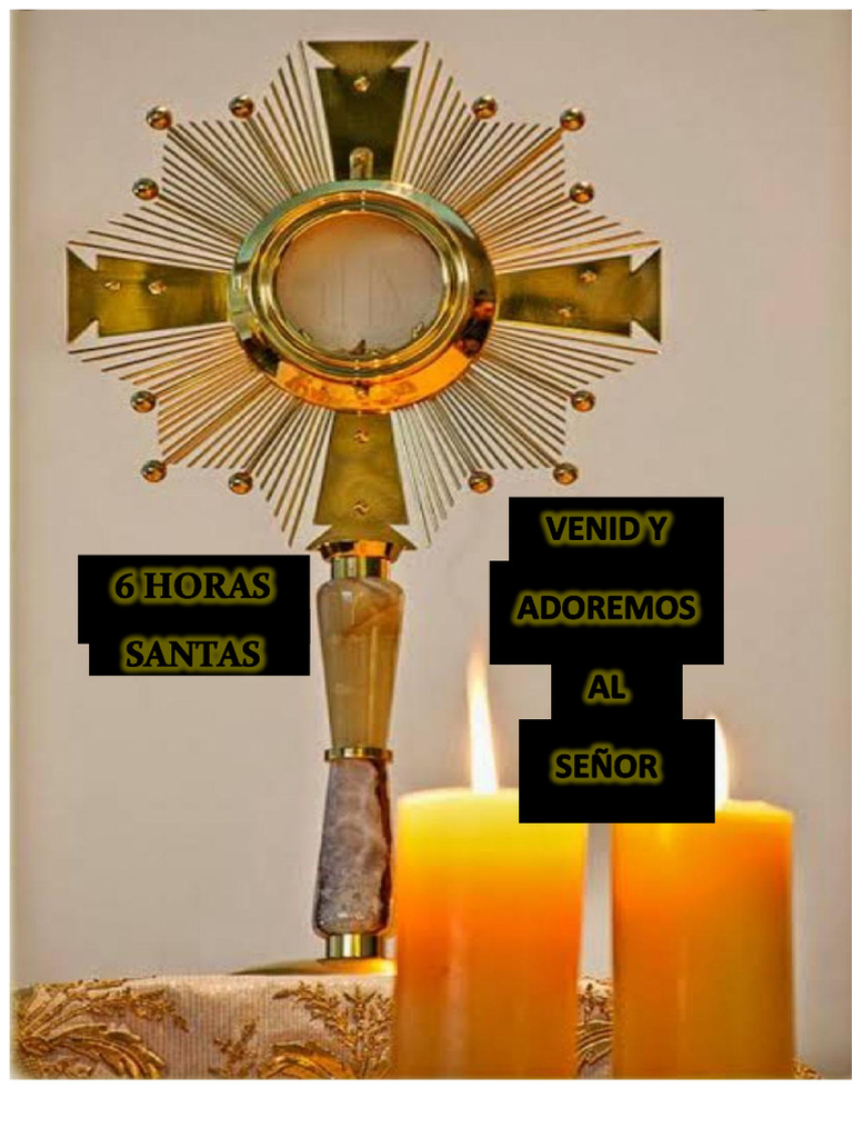 Understanding the Holy Hour Devotion | PDF | Jesus | Religious Belief ...