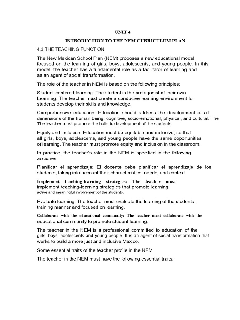 4.3 The Teaching Function | PDF | Teachers | Learning