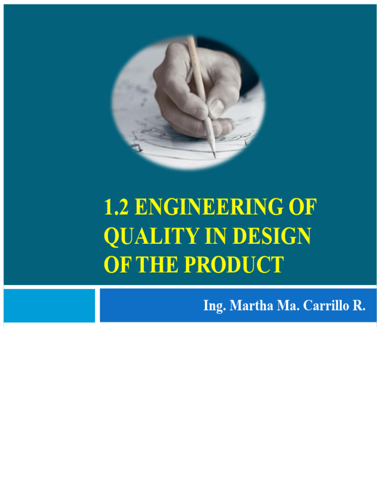 Quality Engineering in Product Design | PDF | Engineering Tolerance ...