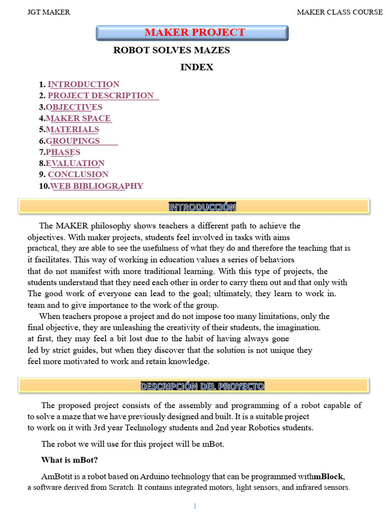 Robot Maze Solving Project | PDF | Computer Programming | Computing
