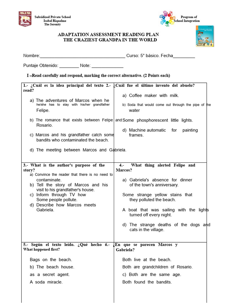 311251754-Evaluation-The-Craziest-Grandfather-in-the-World | PDF | Chess | Chess Theory