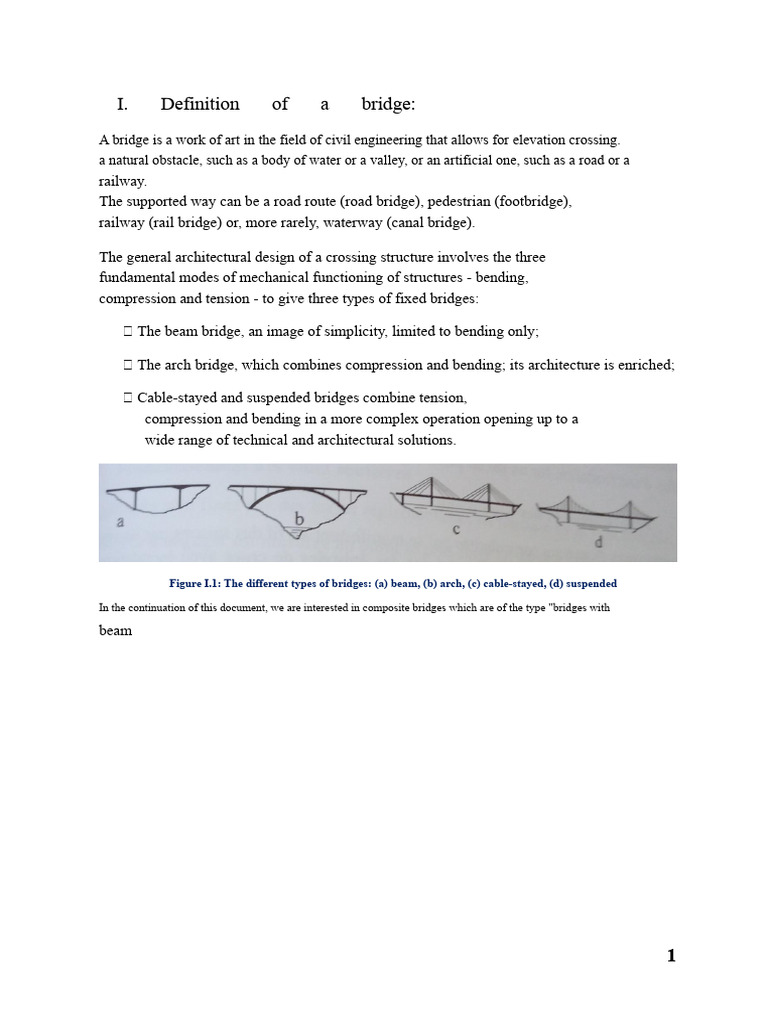 Types and History of Bridge Structures | PDF | Bridge | Foundation ...