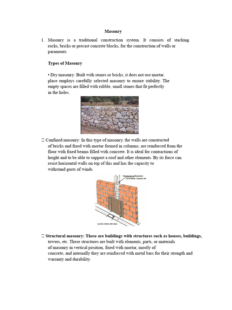Masonry | PDF | Masonry | Wall