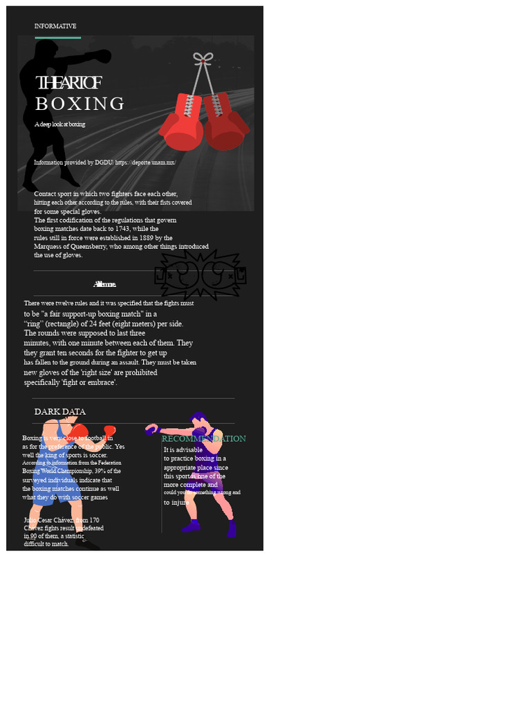 The Art of Boxing: History & Rules | PDF