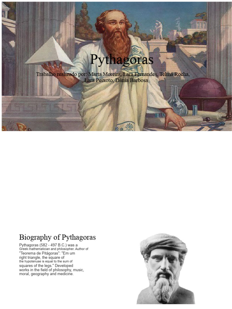 Pythagoras | PDF | Pythagoras