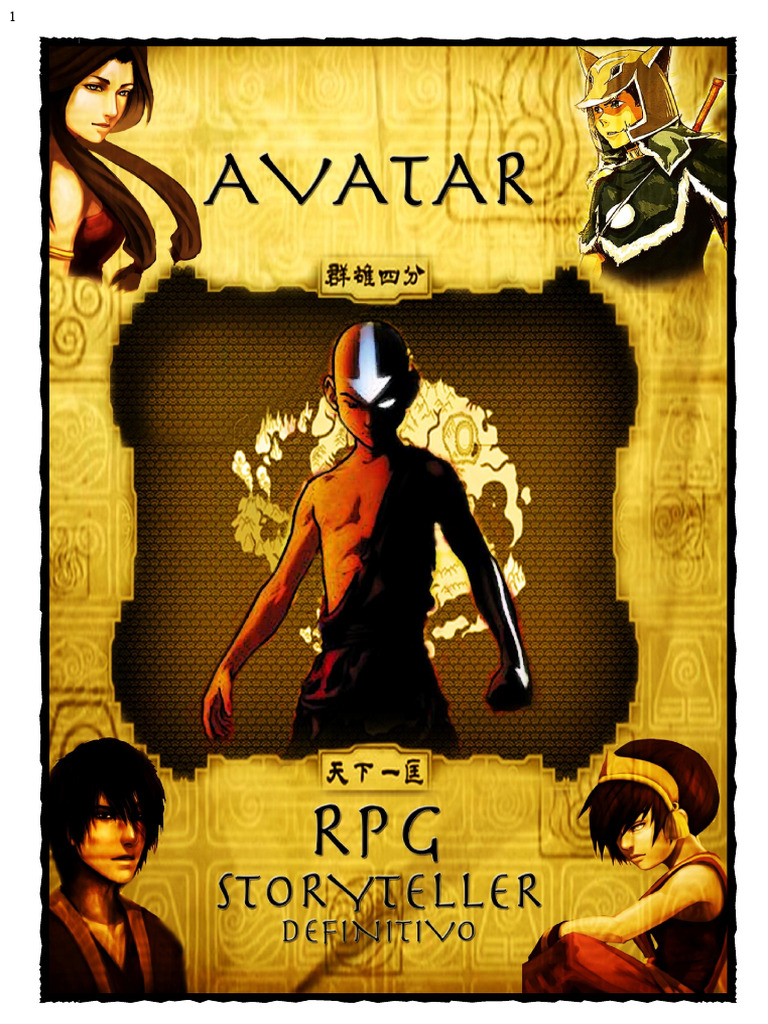 Avatar RPG Guide: Elements & Characters | PDF | Astrological Sign