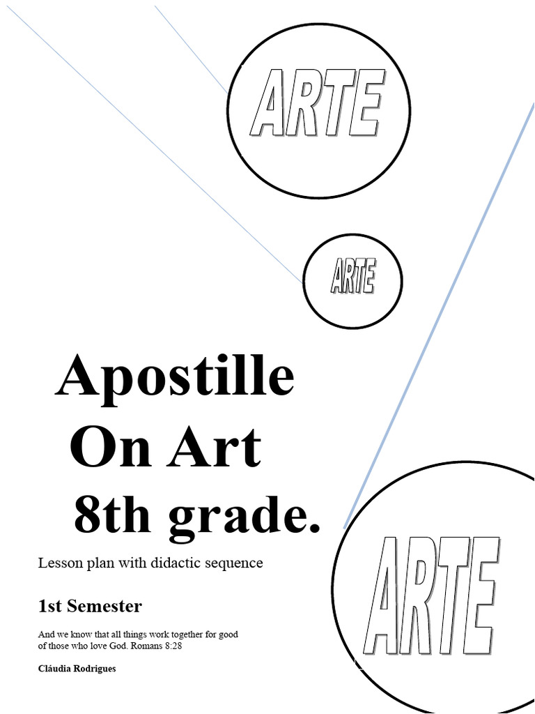 Art Booklet 8th Grade 1st Semester PDF | PDF | Human Voice | Sound