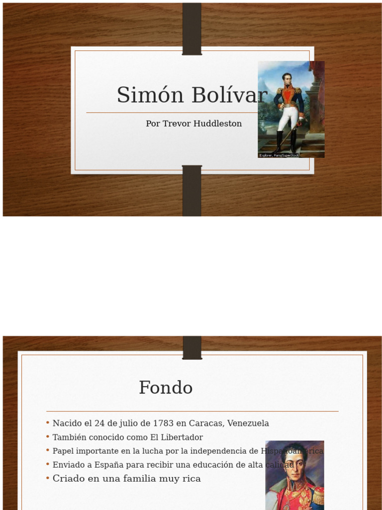 Simón Bolívar: El Libertador de América | PDF | Venezuela | América del Sur