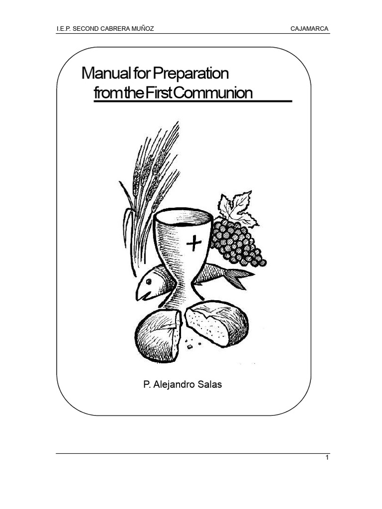 First Communion Manual | PDF | Adam And Eve | Abraham