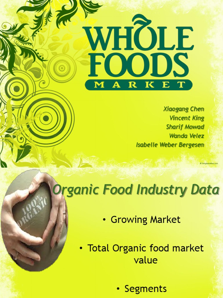 WFM Presentation | PDF | Whole Foods Market | Supermarket