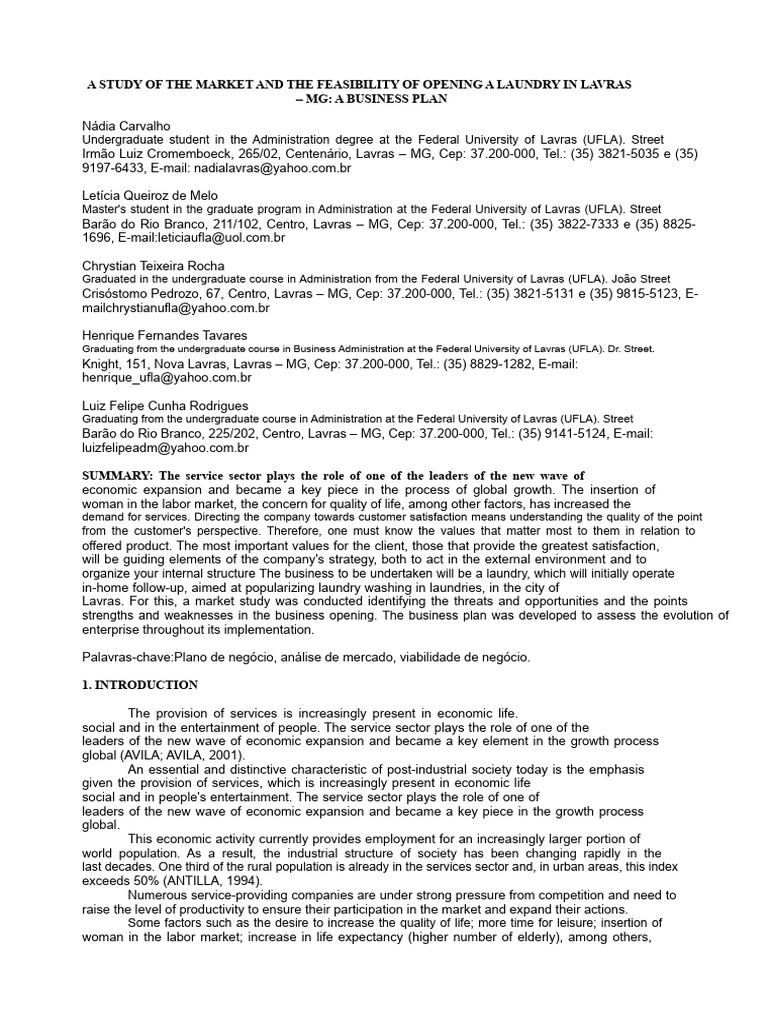 Feasibility Study For Laundry Project | PDF | Depreciation | Taxes