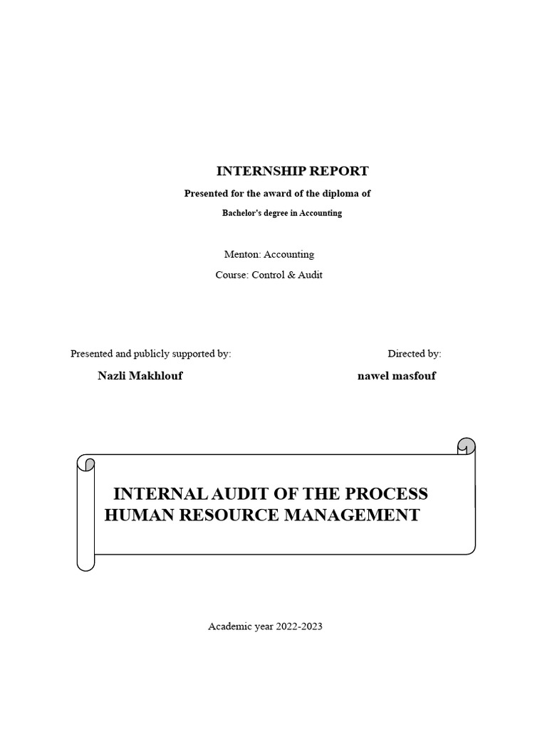 PFE (HR Audit) PDF | PDF | Human Resource Management | Audit