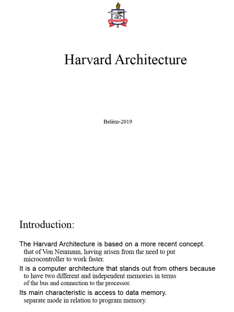 Overview of Harvard Architecture | PDF | Digital Signal Processor ...