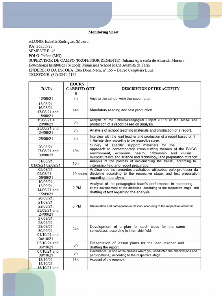 Follow-Up Sheet | PDF