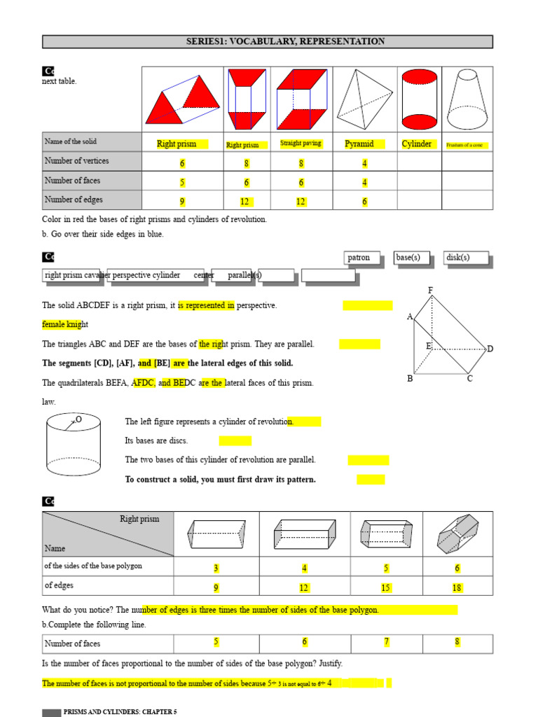 5 Prism Cylinders Corrected | PDF | Rectangle | Length