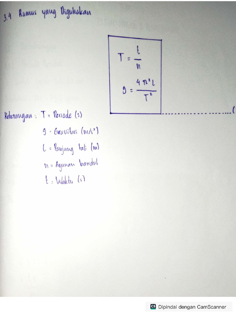 Bandul 1 | PDF