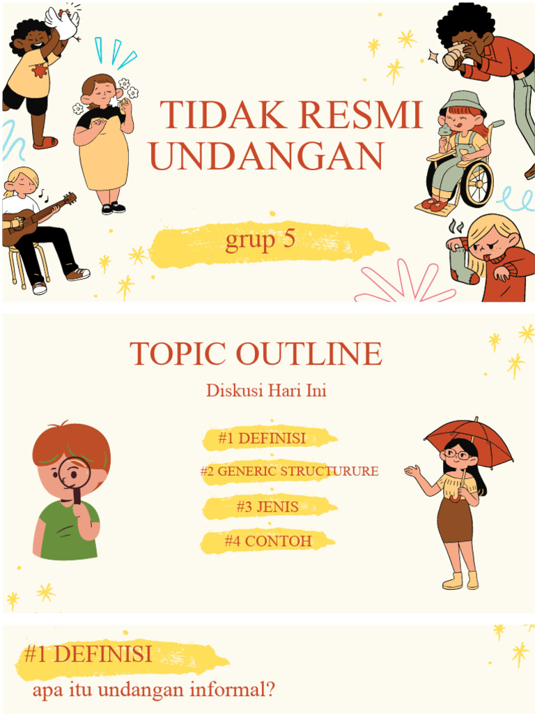 Undangan Non Formal | PDF