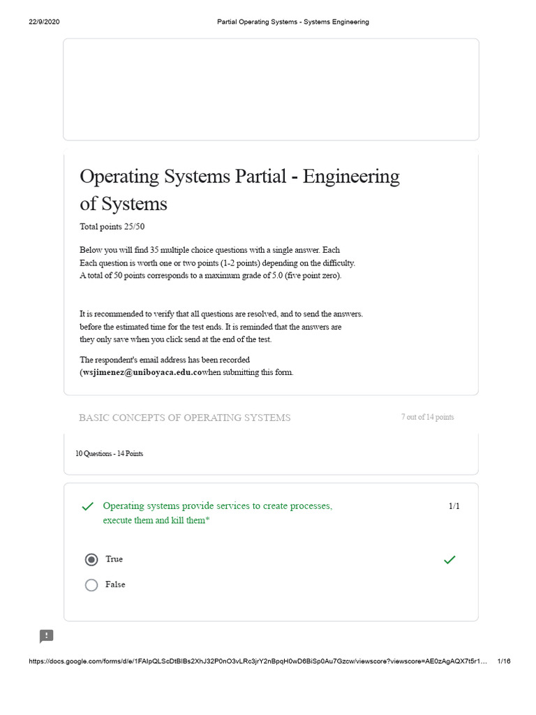 Partial-Operating Systems PDF | PDF | Operating System | Process ...