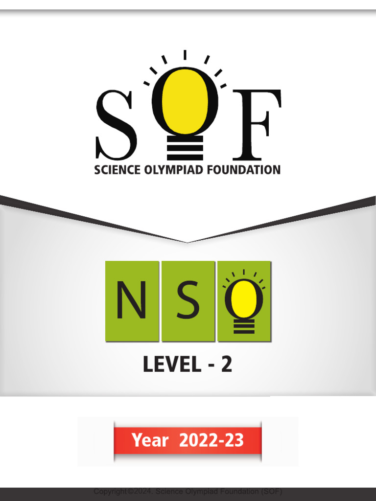NSO Class 9 Level 2 Science Questions | PDF | Force | Acceleration