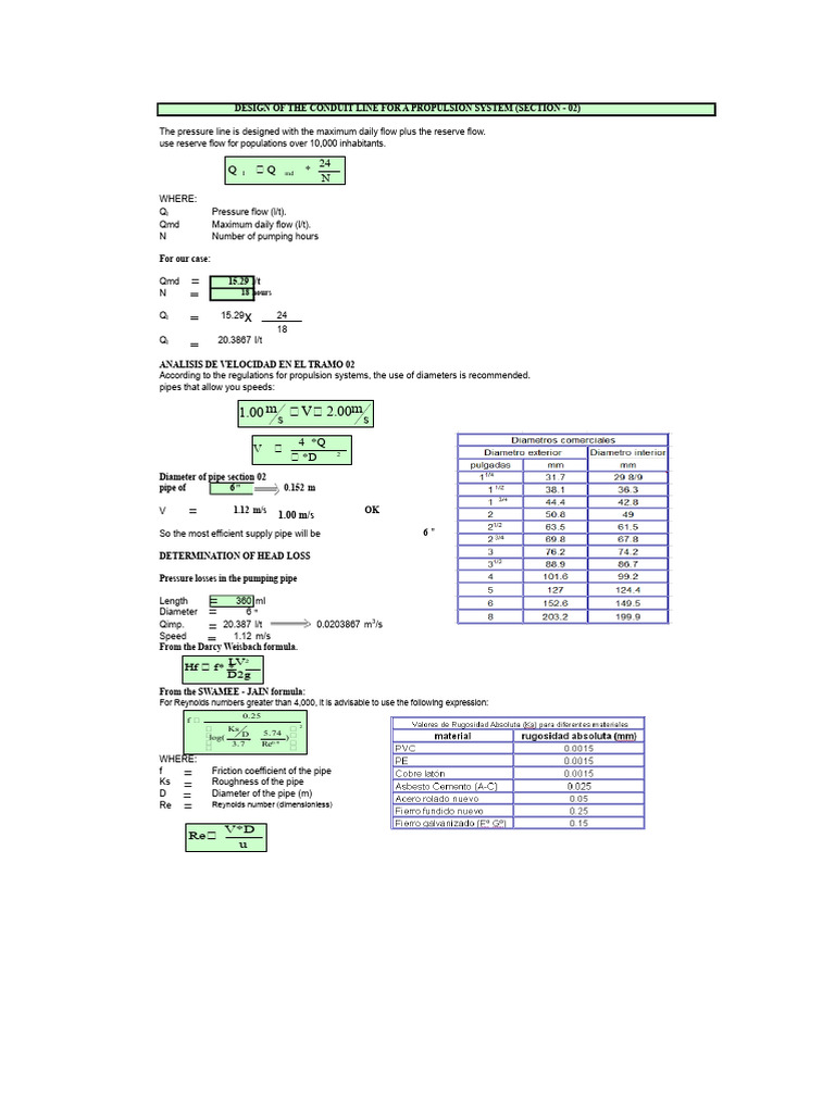 Drive Line | PDF | Pump | Reynolds Number