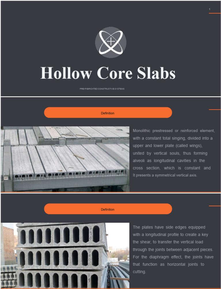 Advantages of Hollow Core Slabs | PDF | Concrete | Beam (Structure)