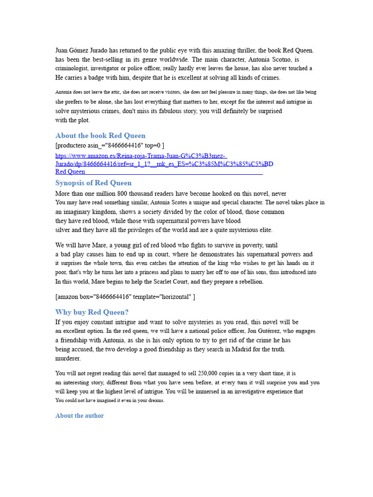 Red queen | PDF