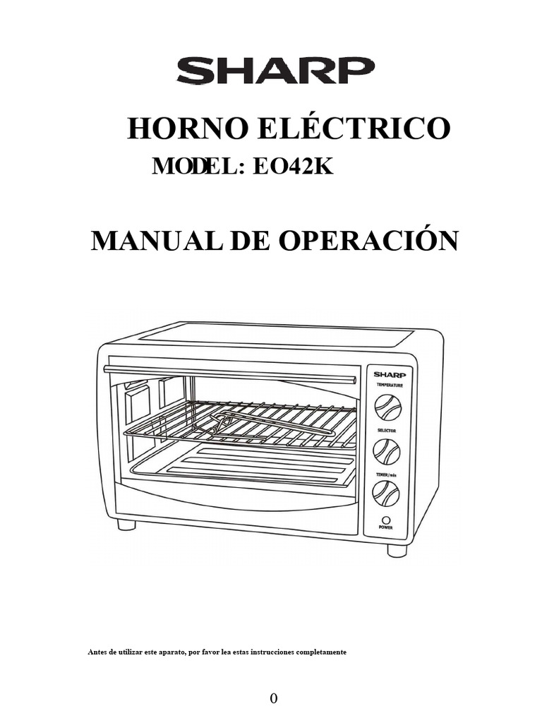 Manual EO-42K | PDF | Enchufes y tomas de corriente alterna
